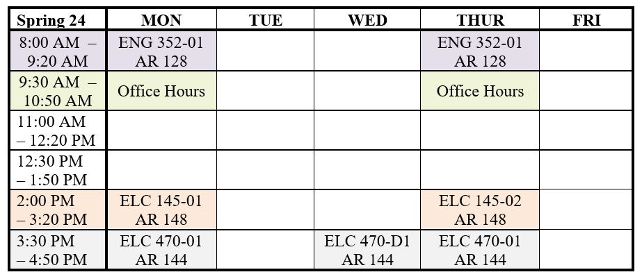 Classes | Dr. Seung-yun Kim